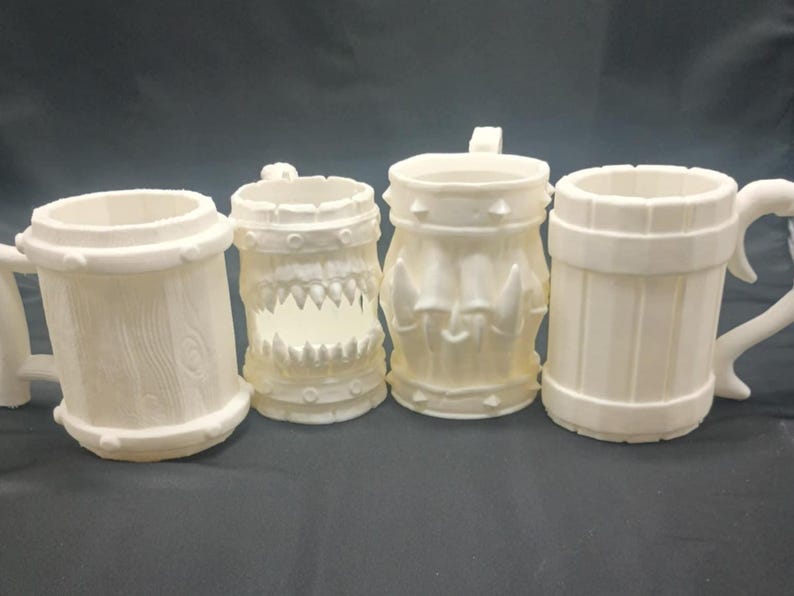 Monster and Tavern Can Holder | 3D Printed Fantasy Mug | 12oz Can ...