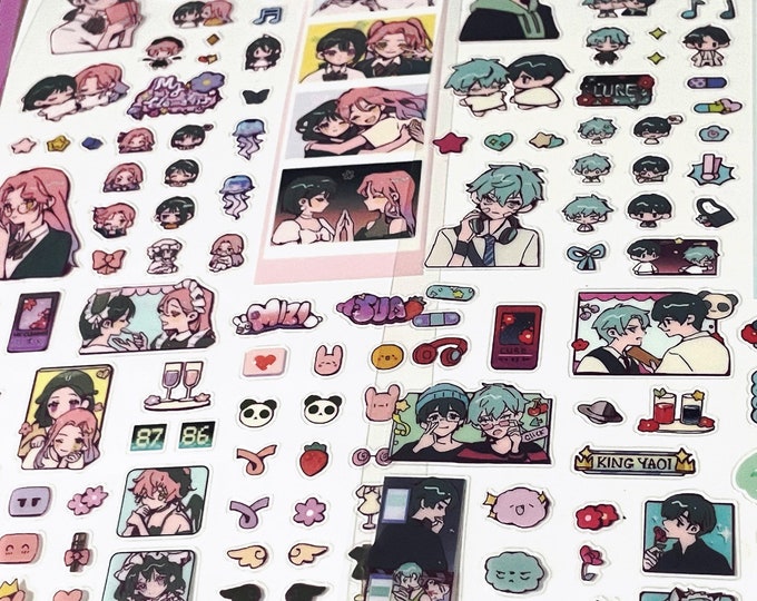 Alien Stage Sticker Sheet - Etsy