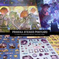 Project Sekai PJSK Band Assorted Sticker Pack (high Quality, Scratch ...
