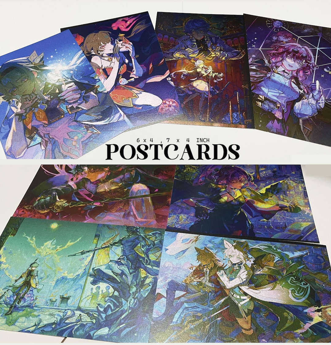 Honkai Star Rail: Postcards/print | Luofu | Stellaron Hunters | Robin ...