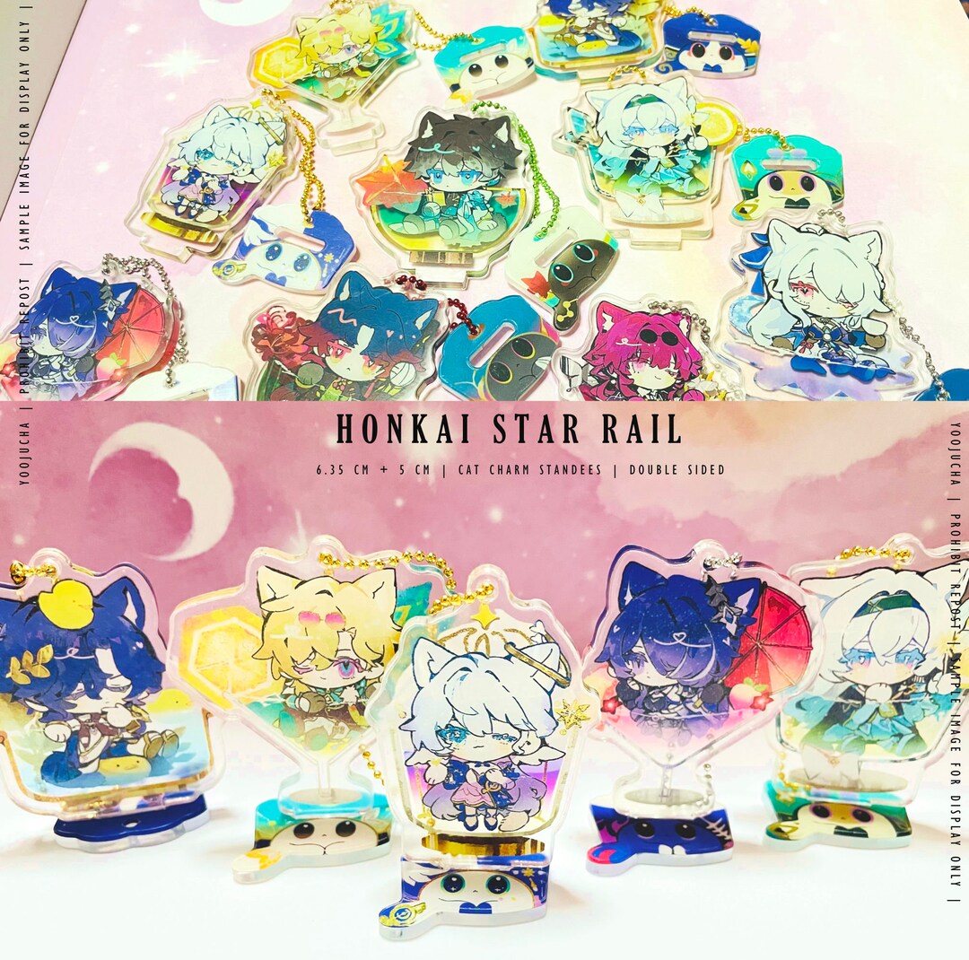 Honkai Star Rail - Catcake Drink Standee Charm - Etsy