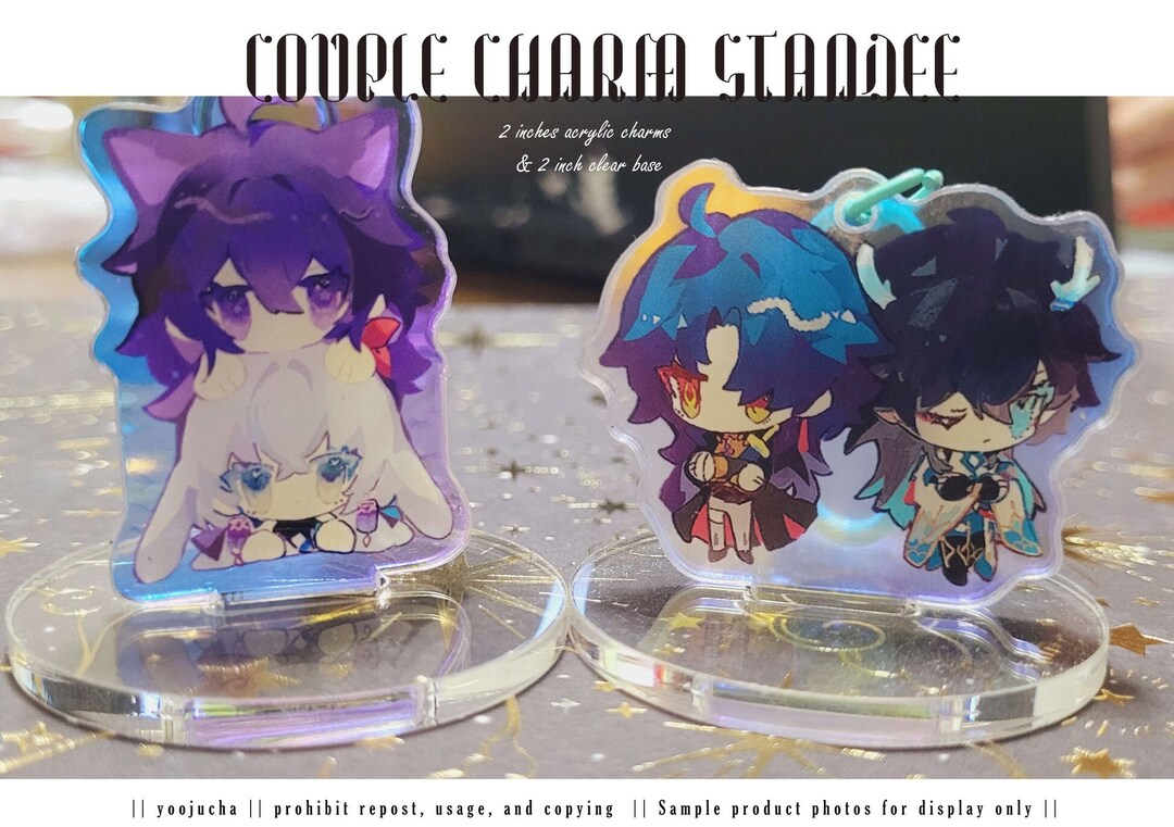 Honkai Star Rail Couple Charm Standee Bronseele Renheng - Etsy