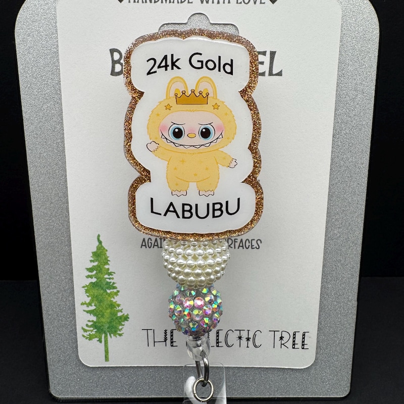 24k Gold Labubu - Etsy