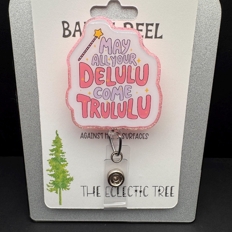 Delulu Badge Reel - Etsy