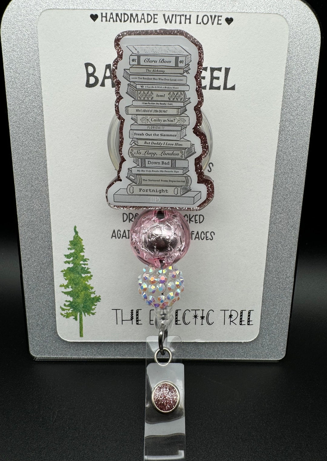 Taylor Swift TTPD Songs Badge Reel - Etsy