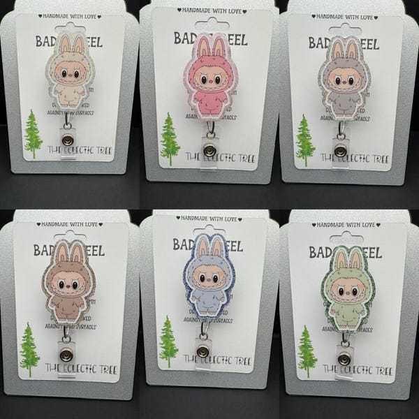 Labubu Badge Reel - Etsy