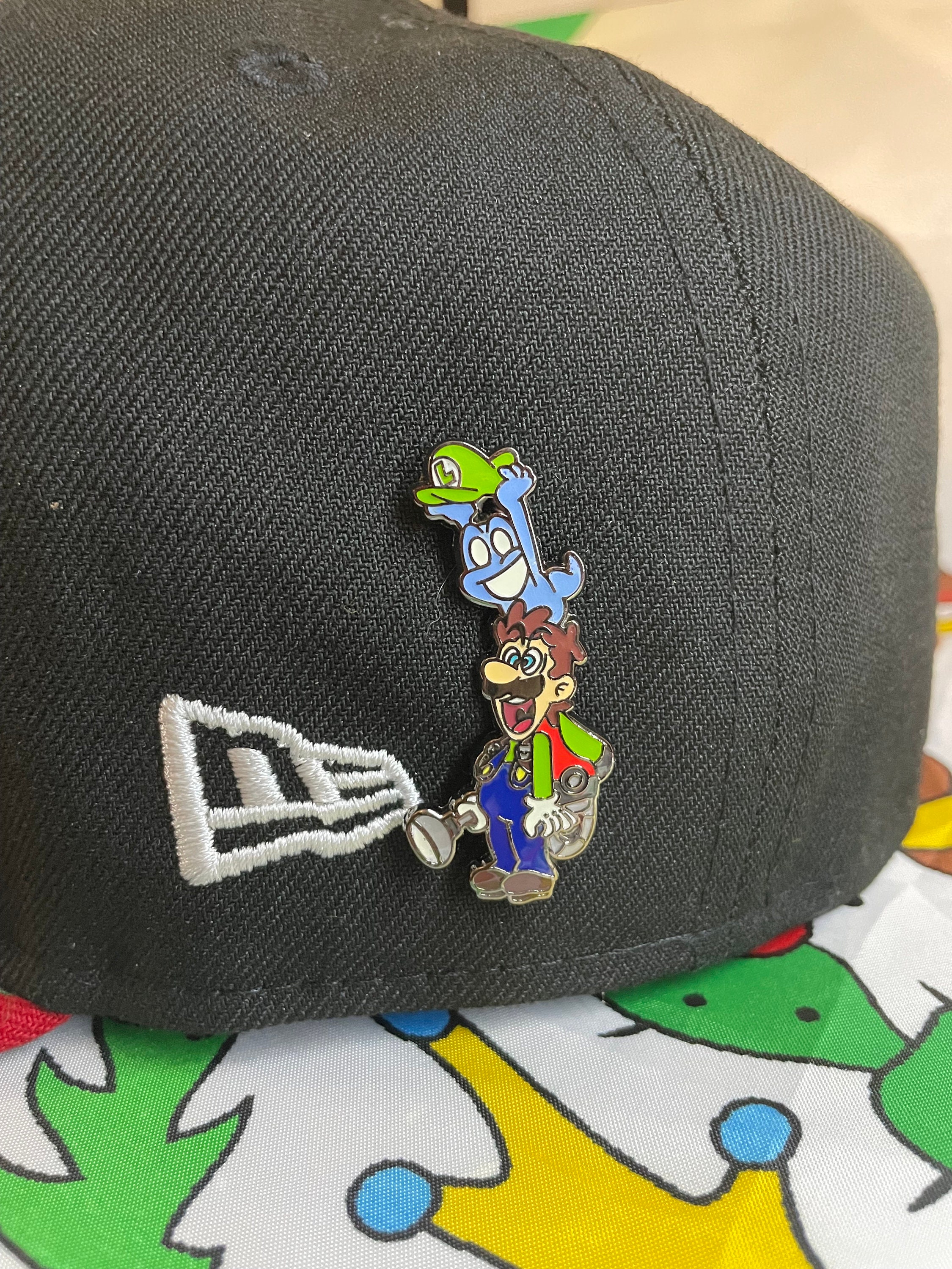 Luigis Mansion Hat Pin for New Era Logo New Era Hat Pin EXCLUSIVE - Etsy