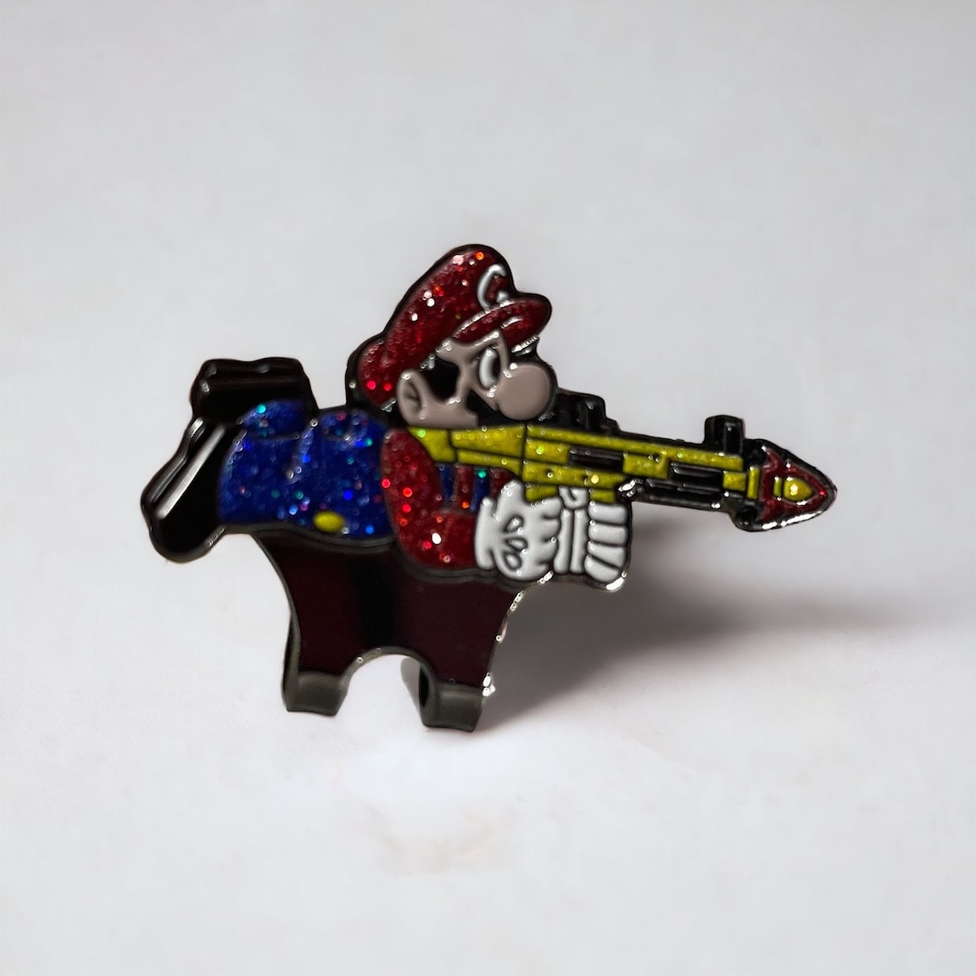 Mario With A Scar Hat Clip for New Era Hat Pin EXCLUSIVE - Etsy