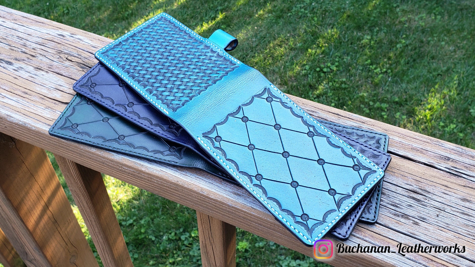 Tooled Leather 3x5 Notepad Cover - Etsy