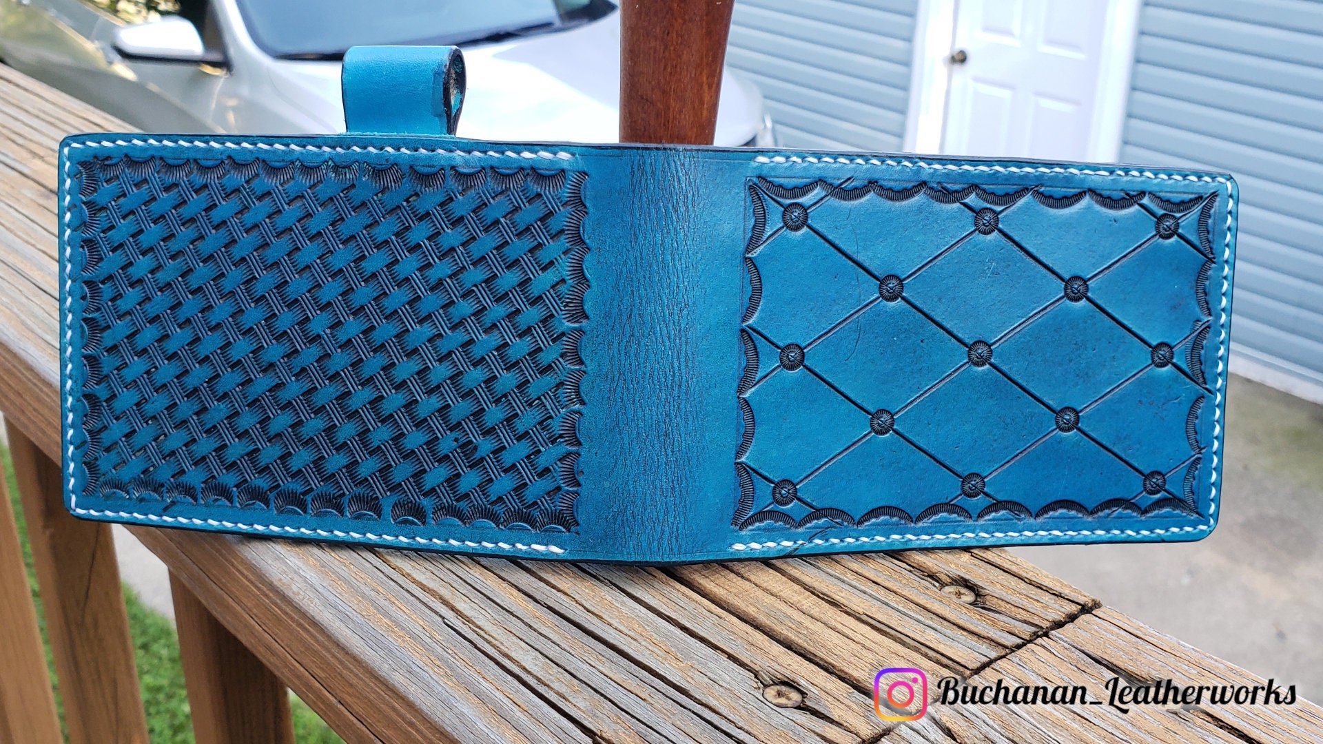 Tooled Leather 3x5 Notepad Cover - Etsy