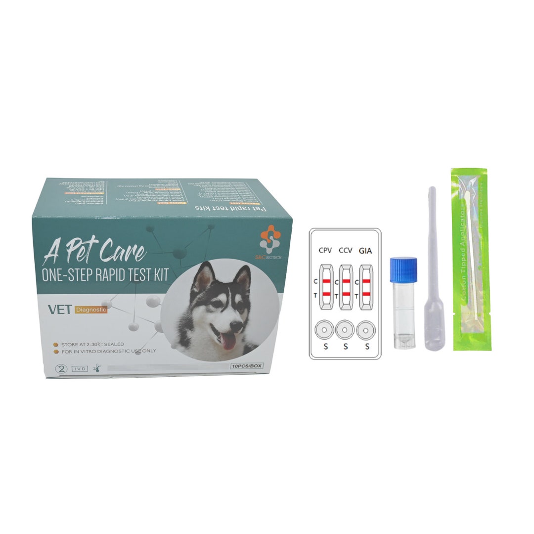 Canine CPV+CCV+GIA Combo Home Test Kit - Etsy