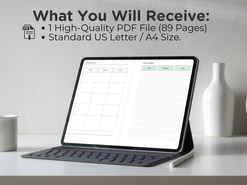 2026 Digital Planner for Goodnotes, Minimalist Monthly and Weekly ...