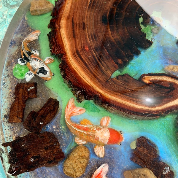 Resin Koi Fish - Etsy