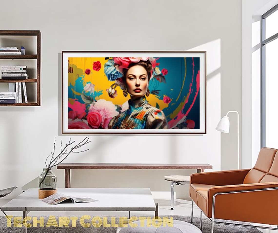 Samsung TV Frame Digital Download Pop Renaissance 01 Art TV Frame ...