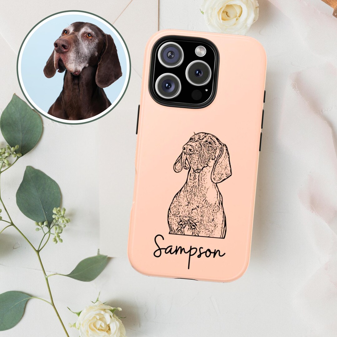 Custom Dog Phone Case - Magnetic Magsafe iPhone Tough Cases ...