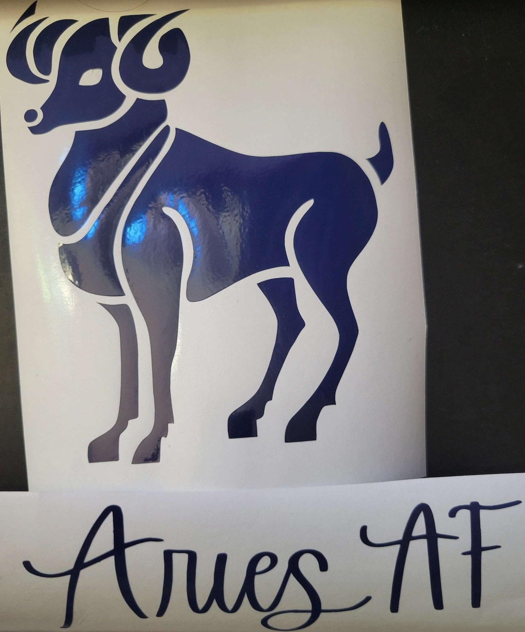 Aries AF Decal - Etsy