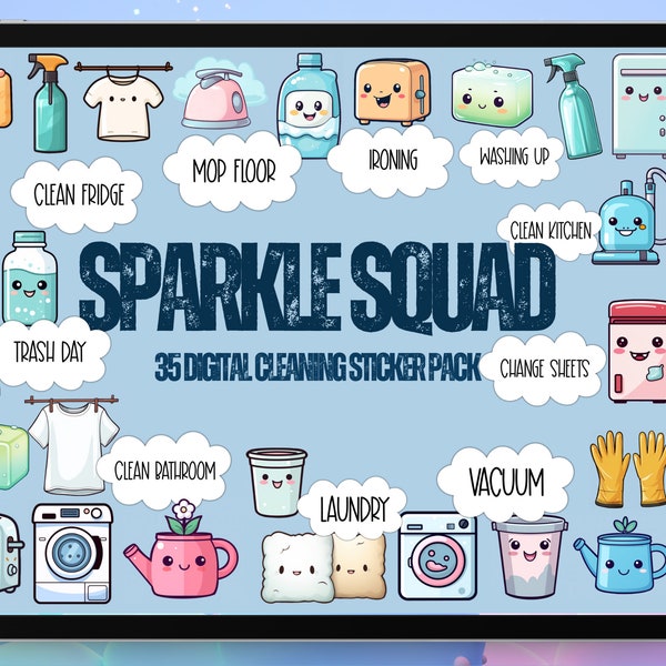 Kawaii Cleaning - Etsy