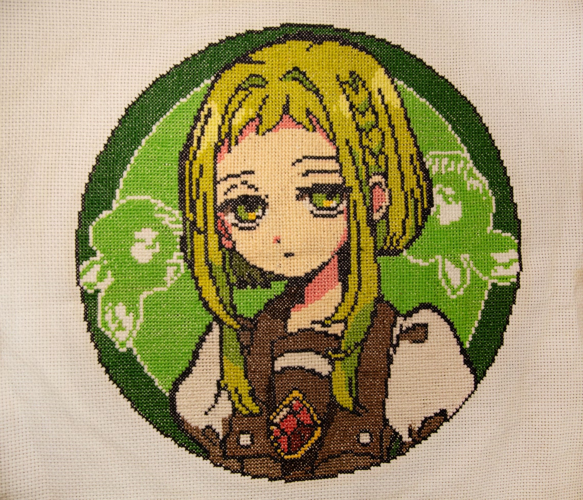 Toilet-bound Hanako Kun Cross-stitch Patterns DIGITAL | Nene | Hanako ...