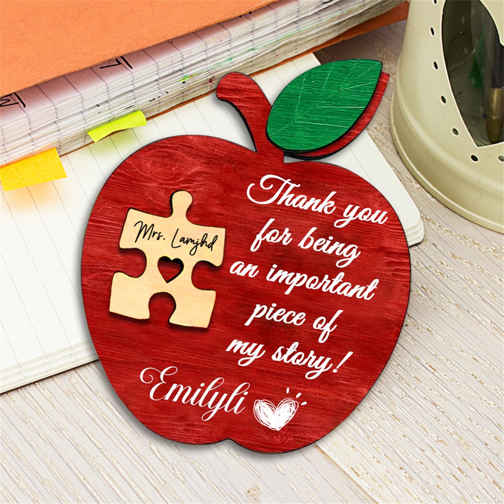 Apple Teacher Gift Svg Laser Cut, Teacher Appreciation, Back to School ...