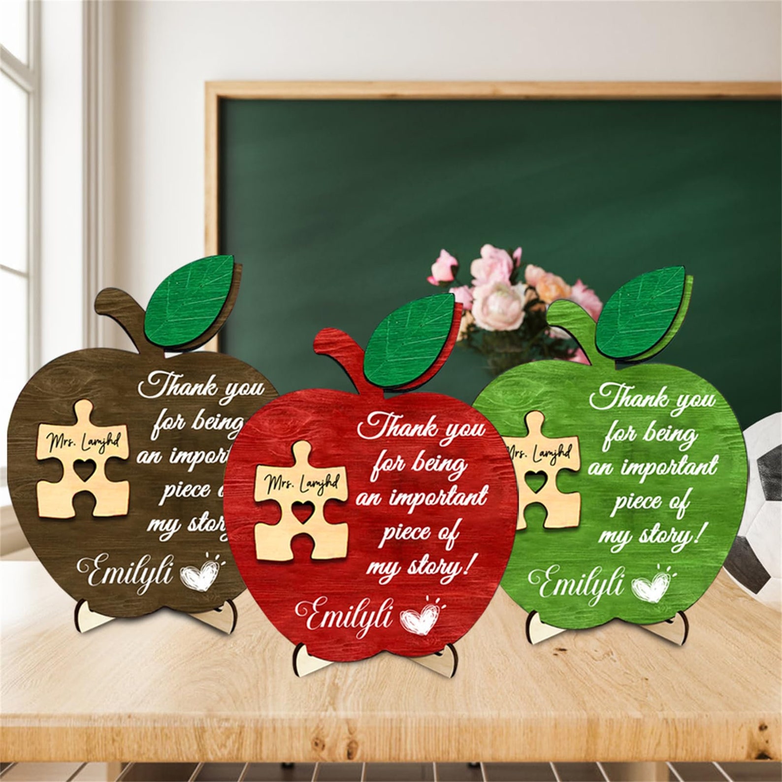 Apple Teacher Gift Svg Laser Cut, Teacher Appreciation, Back to School ...