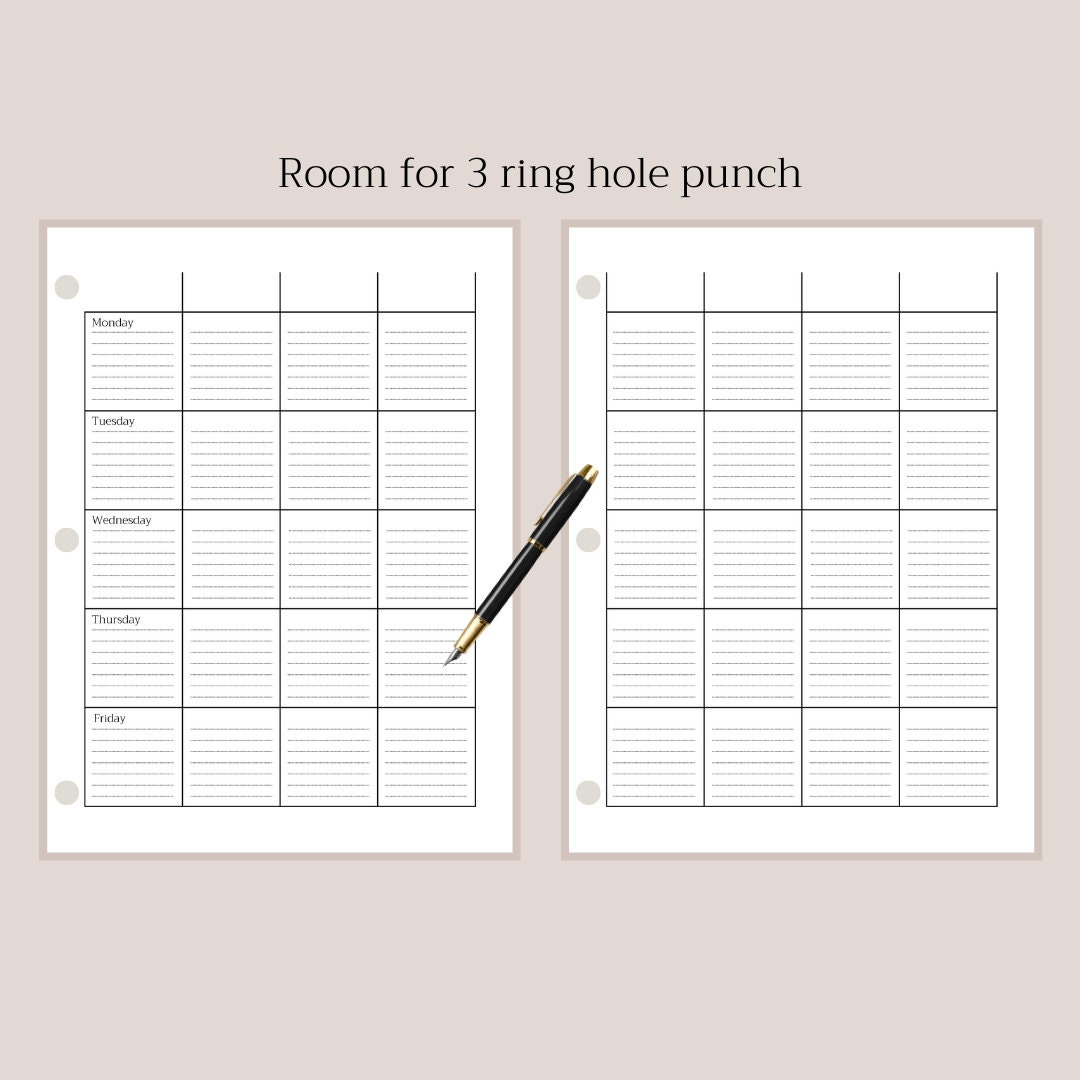 Teacher Productivity Planner Printable | 30-page Instant Download ...