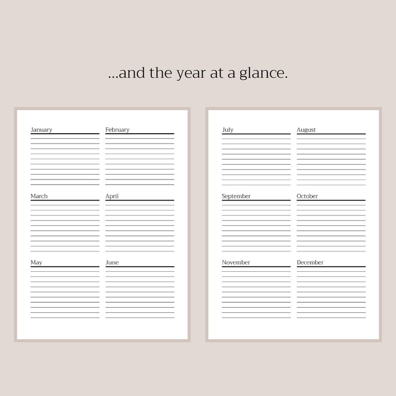 Teacher Productivity Planner Printable | 30-page Instant Download ...