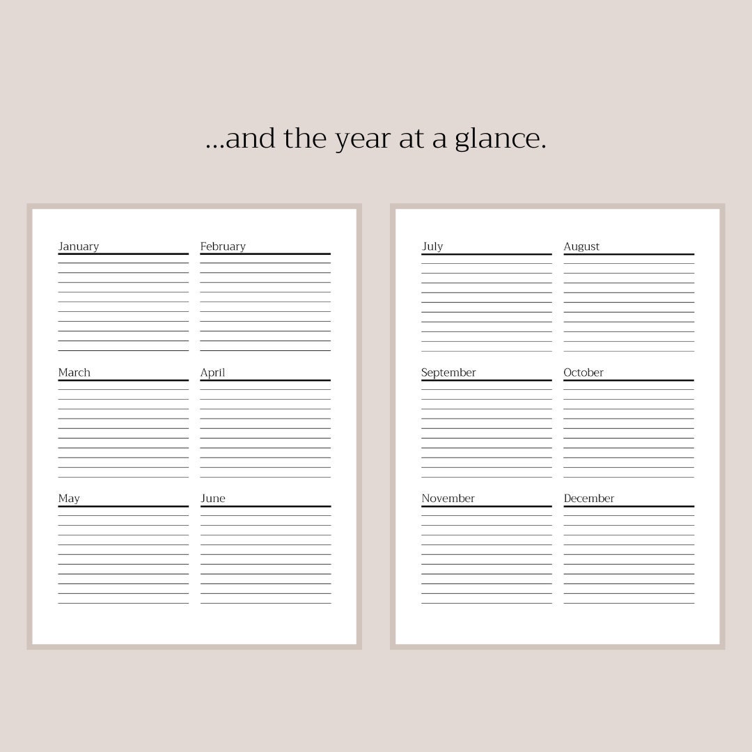 Teacher Productivity Planner Printable | 30-page Instant Download ...