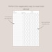 Hexagonal Note Paper | Organic Chemistry Note Paper | 1-page Instant ...
