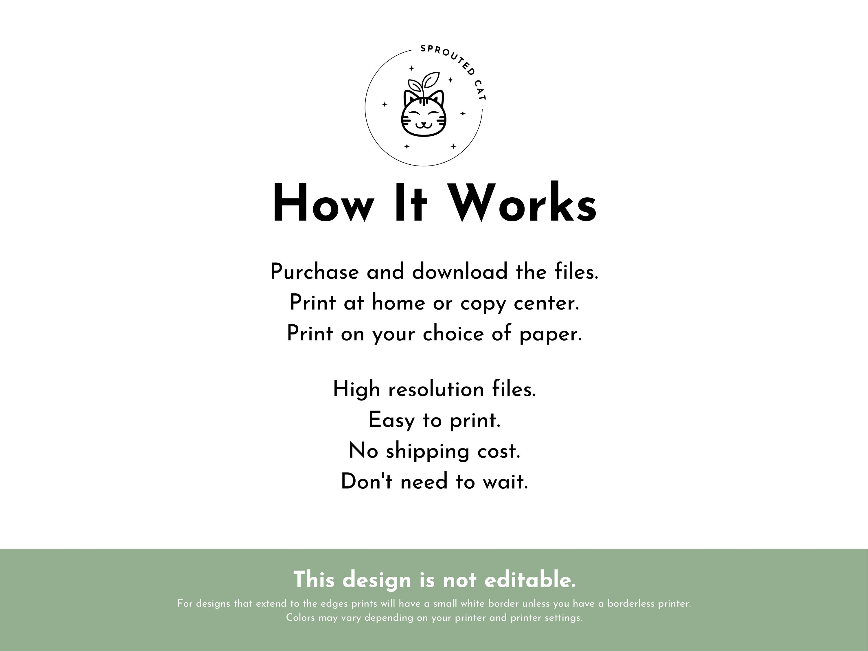 Kitchen Conversion Chart, Cups & Spoons, Kitchen Wall Decor, Cheat ...