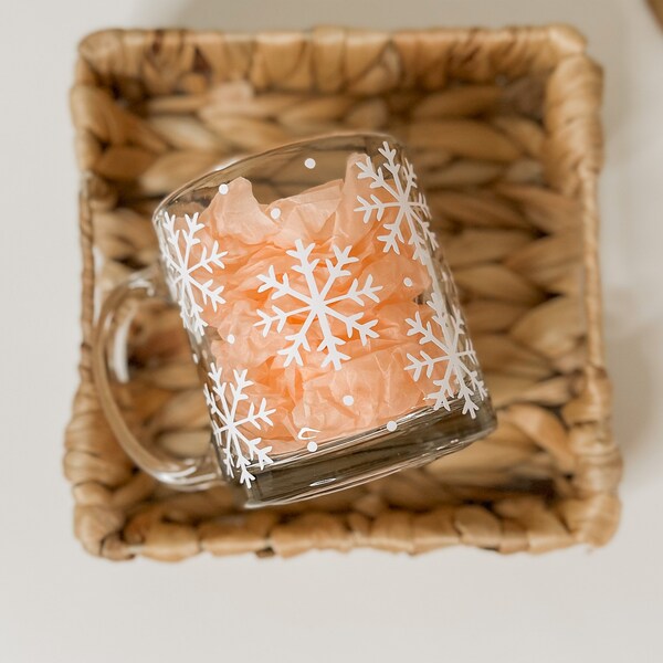 Snowflake Mug - Etsy