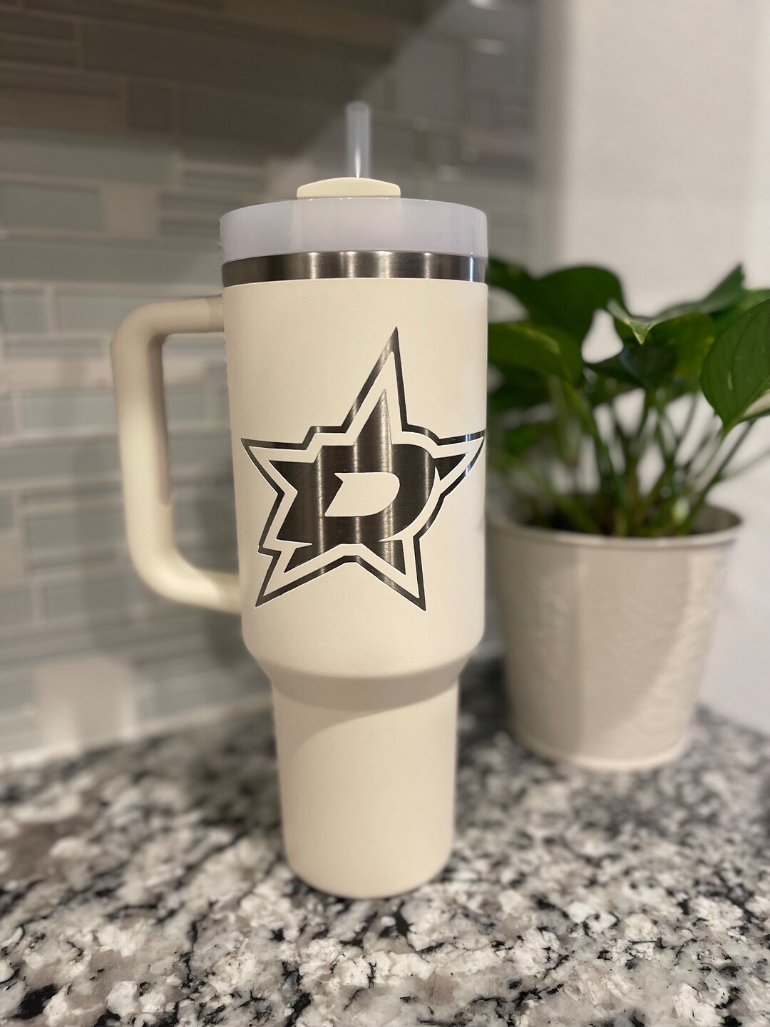 Dallas Stars Etched Stanley, Stars Hockey Cup, Engraved Stanley, 40oz ...