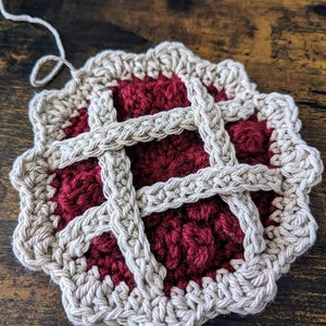 Pie Are Square Crochet Pattern. Pie Granny Square. NO SEW - Etsy
