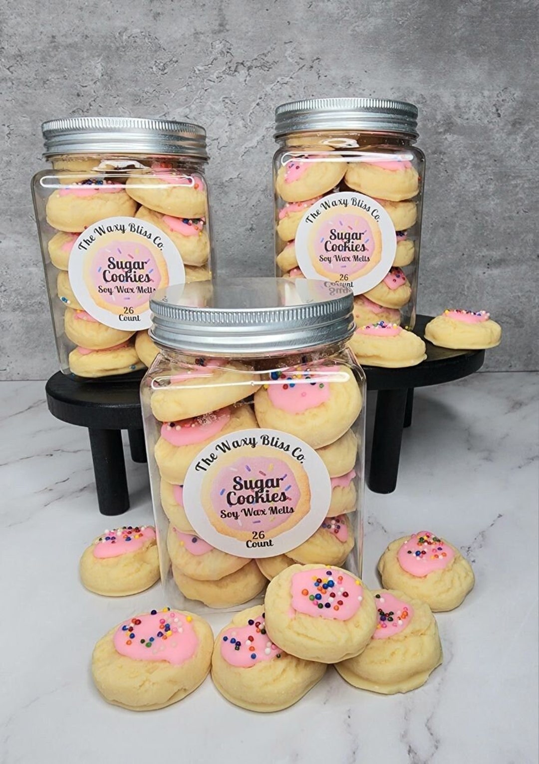 Sugar Cookie Wax Melts. Large Jar or Small Bag. Highly Scented Soy Wax ...