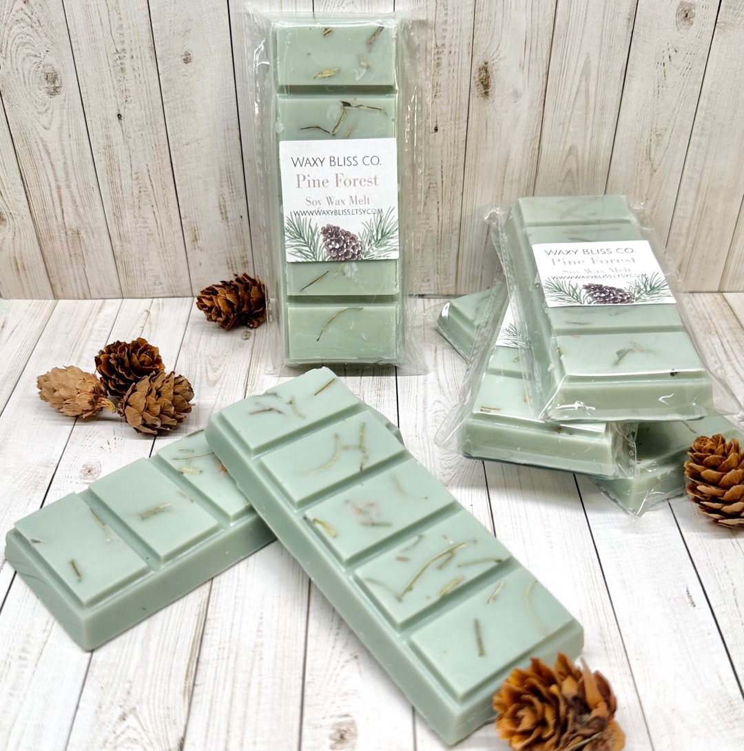 Pine Forest Snap Bar. Highly Scented Soy Wax. - Etsy