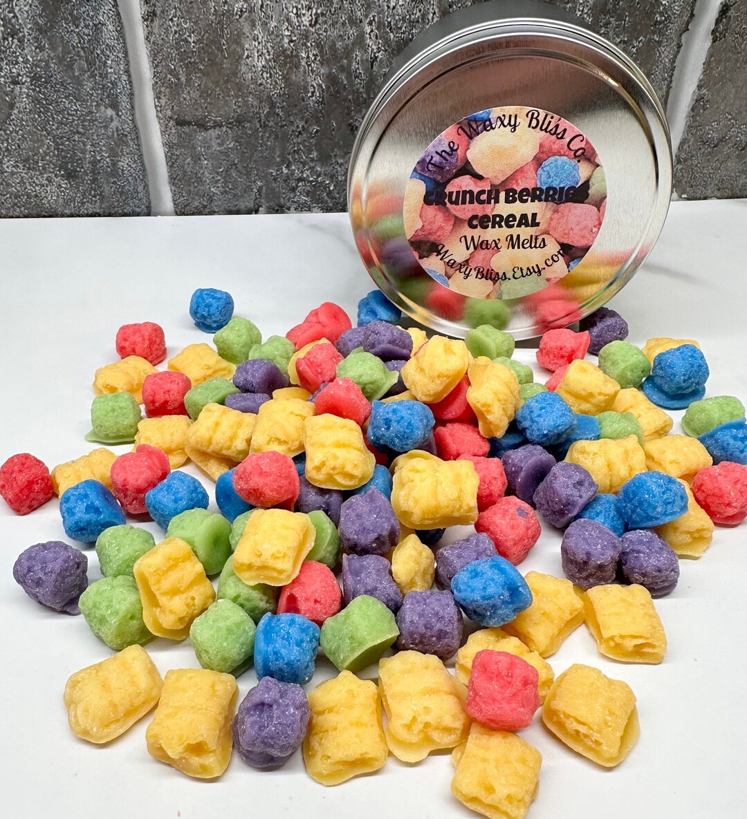 Crunchy Berry Cereal Wax Melt Tin. Highly Scented Soy Wax. - Etsy