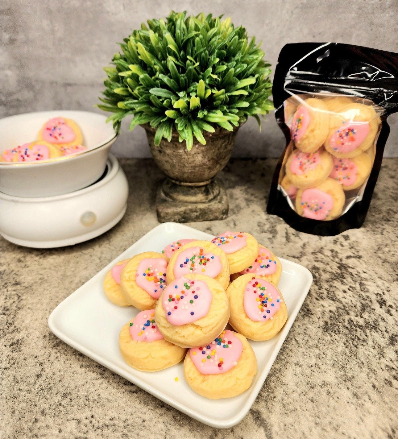 Sugar Cookie Wax Melts. Large Jar or Small Bag. Highly Scented Soy Wax ...