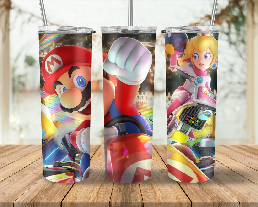 Super Mario Sublimation Mario Tumbler Wrap Sublimation - Etsy