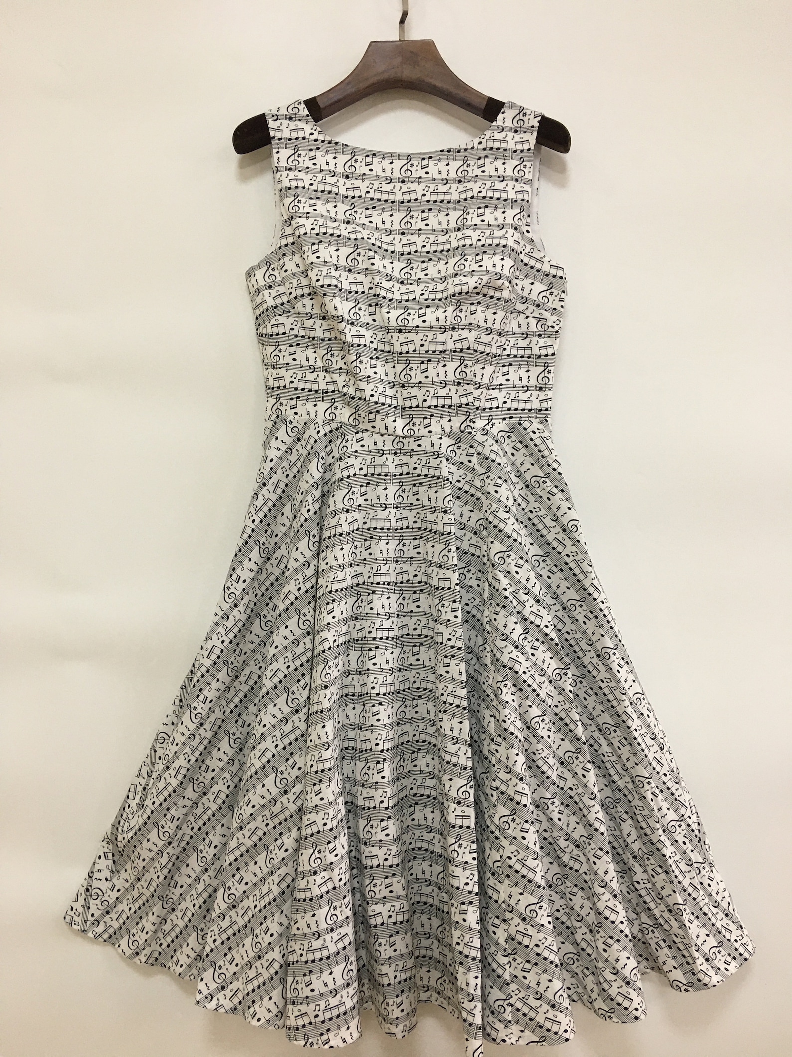 Musical Notes Dress Unique Gift for Her-audrey - Etsy