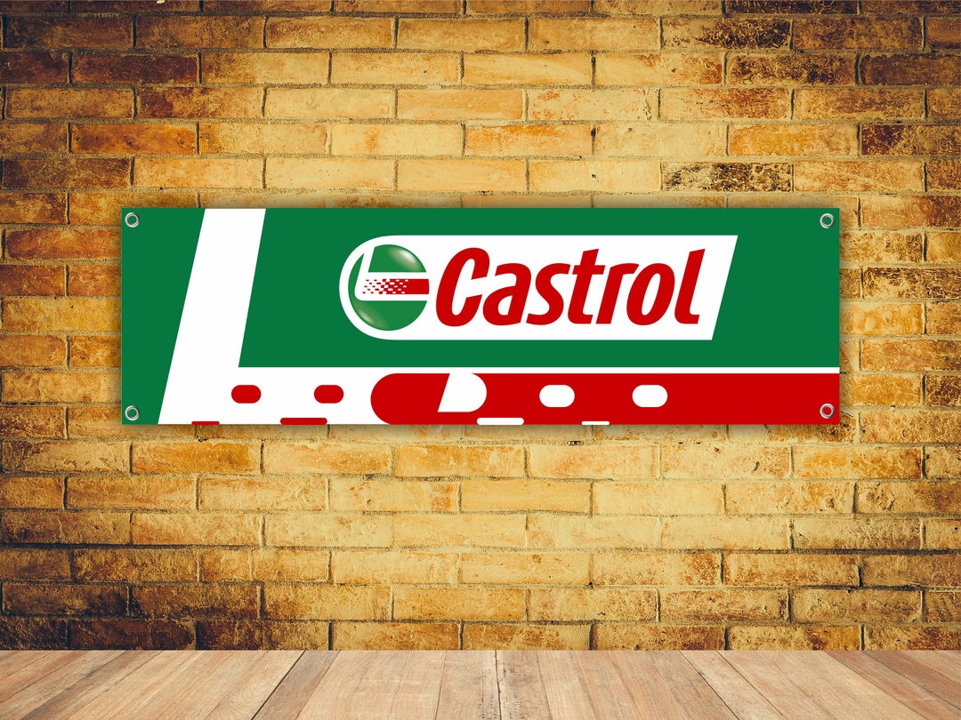 CASTROL Logo Banner Vinly, Garage Sing,office or Showroom, Flag,racing ...