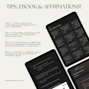 Shadow Work Journal Notion Template - Etsy