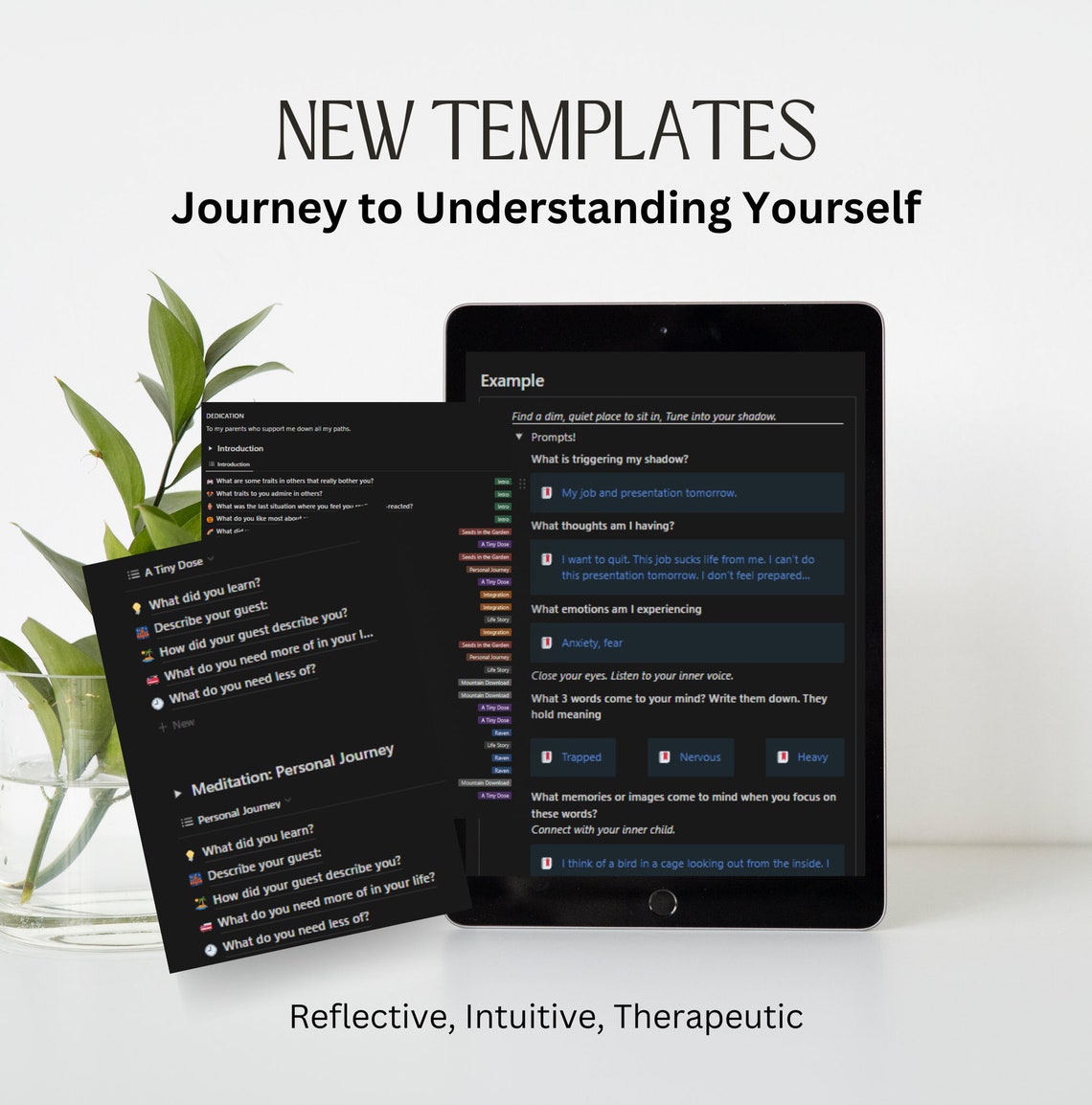 Shadow Work Journal Notion Template - Etsy