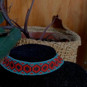 Mari Blue Choker by Indigenous Women From Ecuador - Etsy