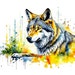 Wolf Digital Art | Wolves Clipart | 12 High Quality Jpgs | Digital ...