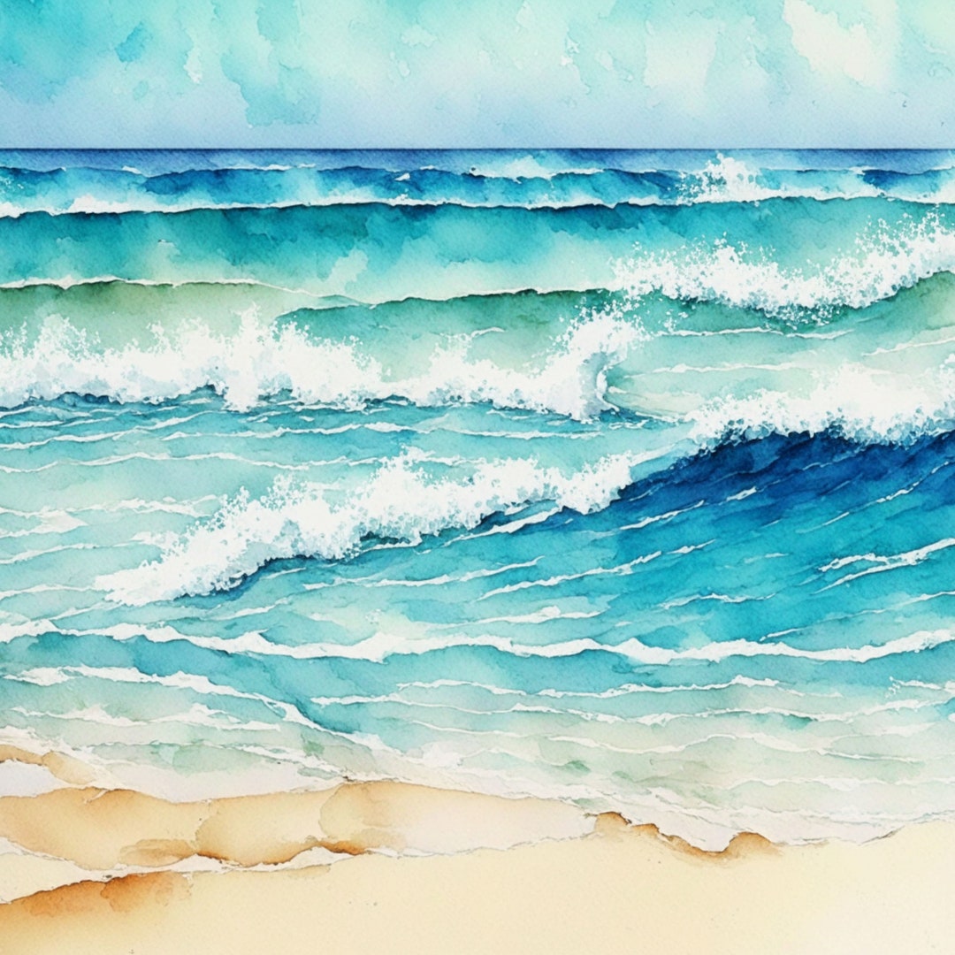 Beach Digital Art | Clipart | Beaches 10 High Quality Jpgs | Digital ...