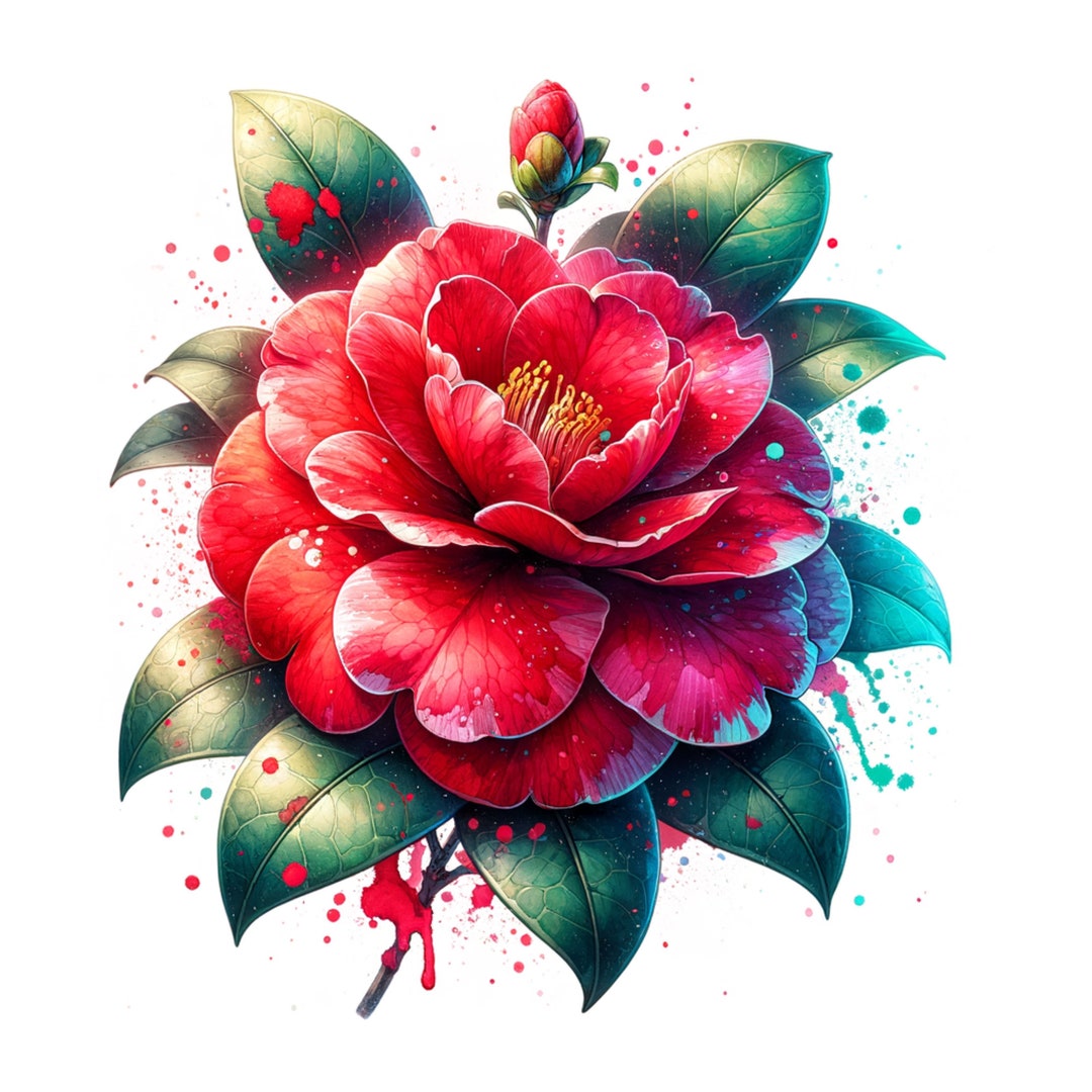 Endangered Species | Flowers | Middlemist Red Camellias Digital Art ...