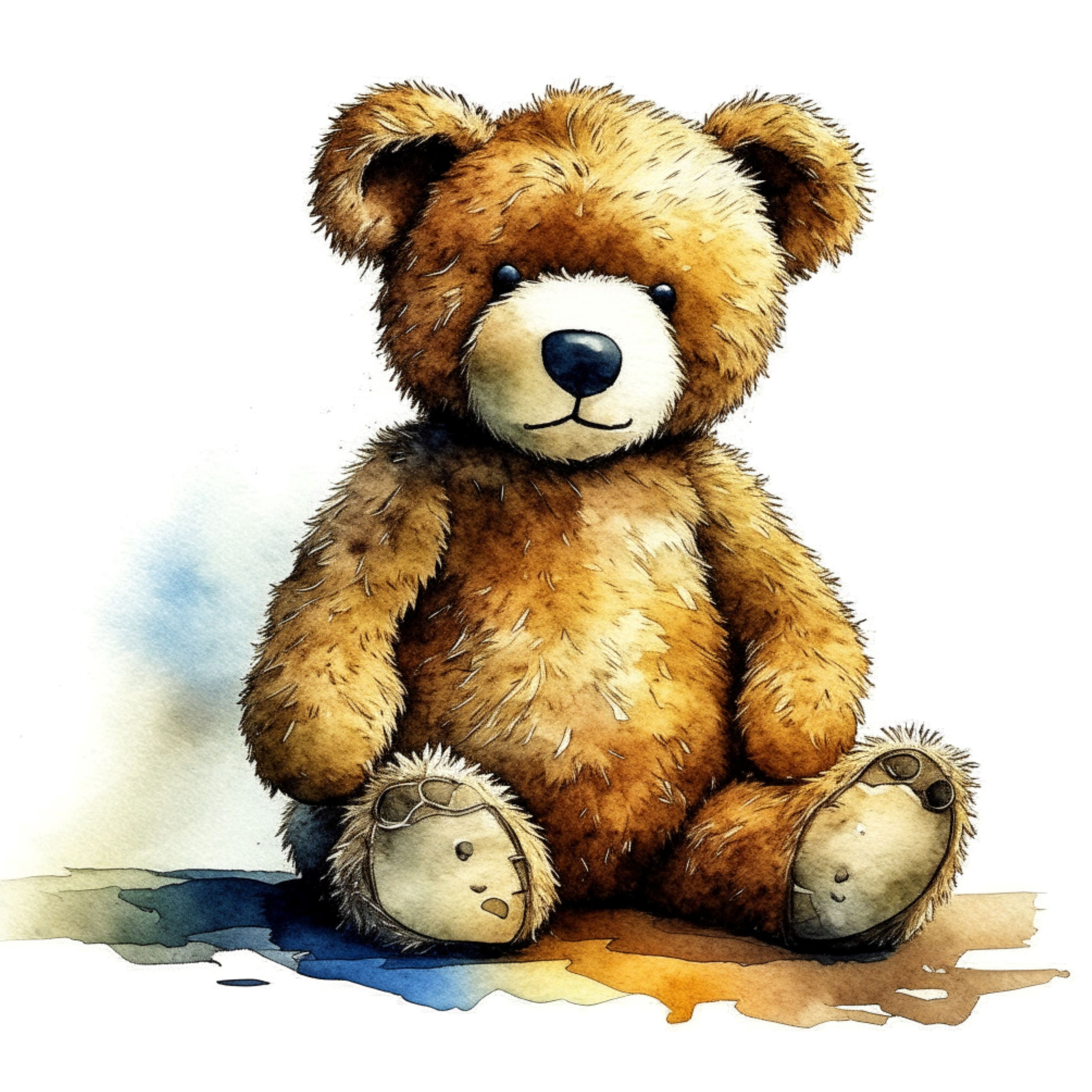 Teddy Bear Digital Art | Bears Clipart | 15 High Quality Jpgs | Digital ...