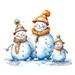 Snowmen Digital Art | Snowman Clipart | 10 High Quality Jpgs | Digital ...