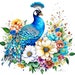 Peacocks Digital Art | Peacock Clipart | 15 High Quality Jpgs | Digital ...