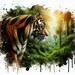 Endangered Species | Animals | Sunda Island Tiger Digital Art | Tigers ...
