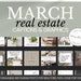 March Social Media Posts With Captions | Real Estate Agent Social Media ...